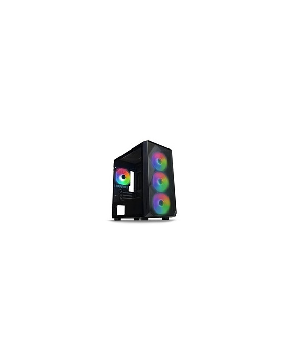 Tecware Forge M Omni Micro-ATX Case - Key-Lockable Tempered Glass, High ...
