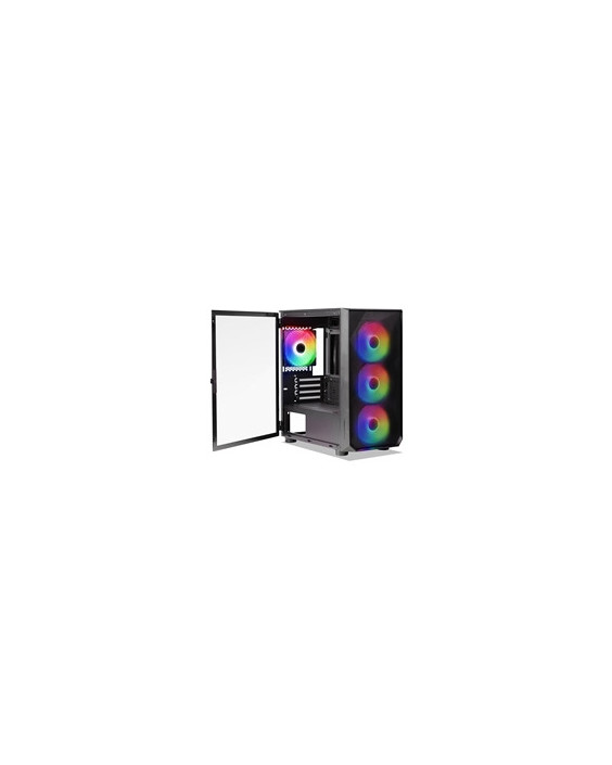 Tecware Forge M Omni Micro-ATX Case - Key-Lockable Tempered Glass, High ...
