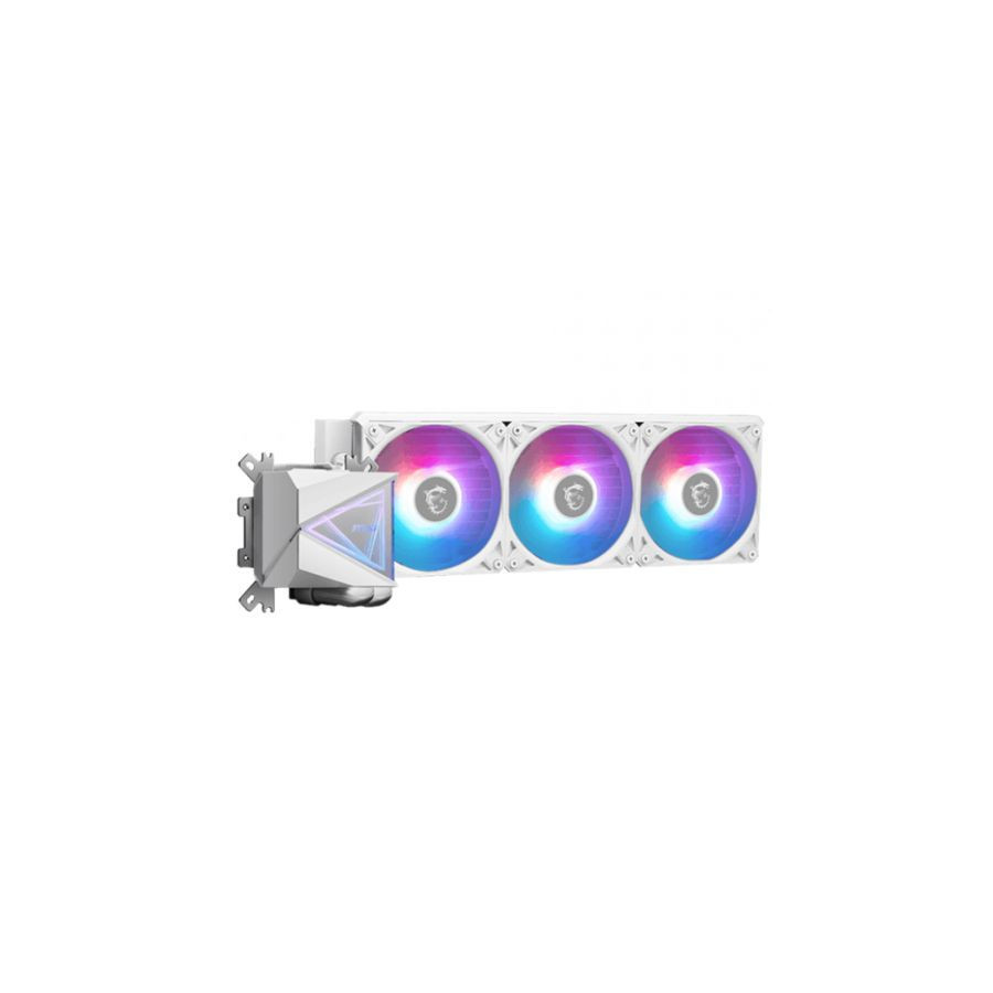 MSI MAG CORELIQUID I360 360mm Liquid CPU Cooler, 3x ARGB PWM Fans, Dual ...